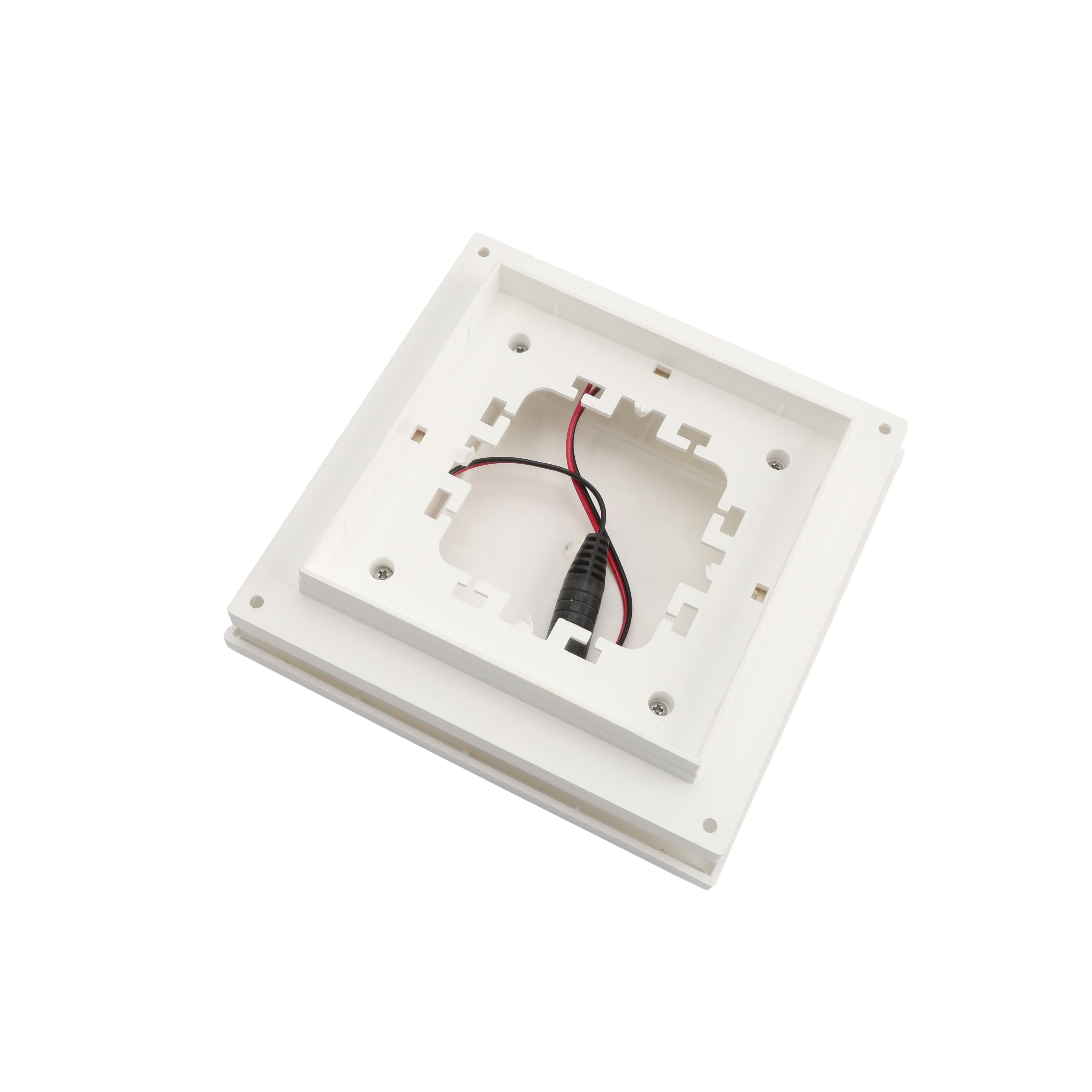 4 1/4" Sq. Ornamental Low Voltage LED Lighted Vinyl Post Cap For AZEK ...