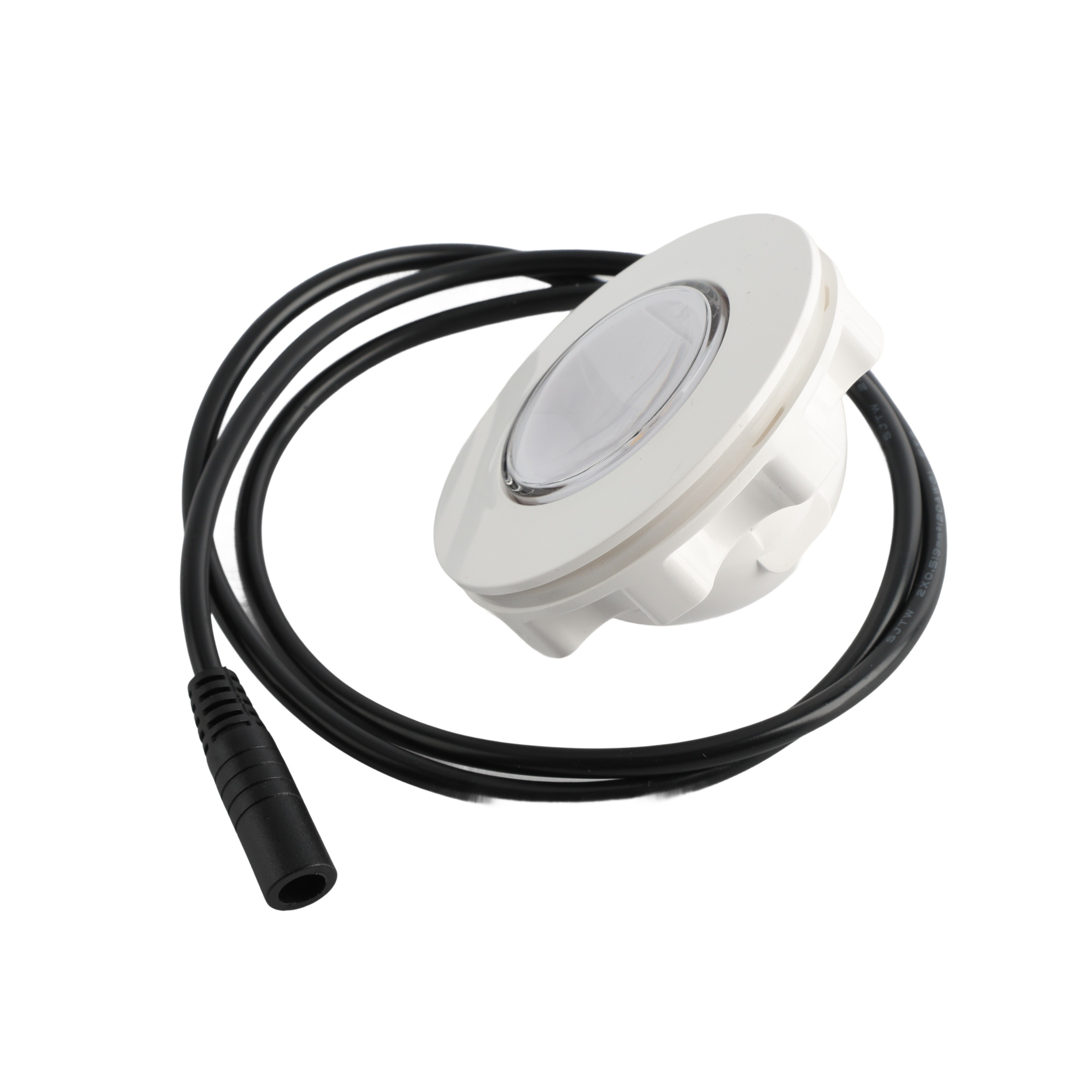 White Vinyl ZipUp Under Deck Ceiling Light (4 Piece) - Low Voltage Warm ...