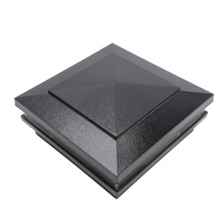 5" Sq. Cape May Low Voltage LED Lighted Vinyl Post Cap for Vinyl Fence ...