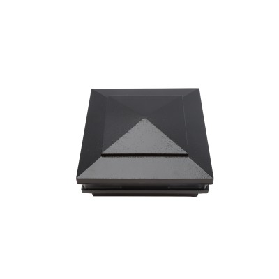 5" Sq. Cape May Low Voltage LED Lighted Vinyl Post Cap for Vinyl Fence ...